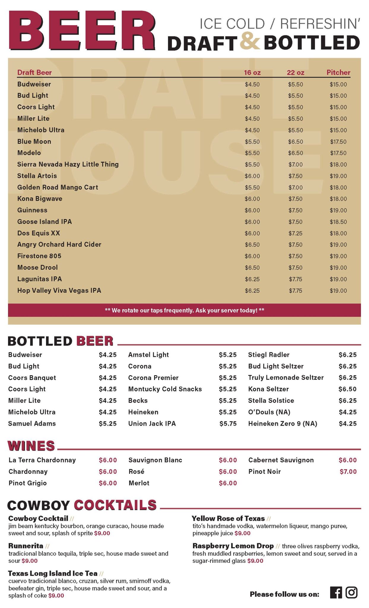 Roadrunner Cowboy Saloon – True Western Hospitality Since 1997